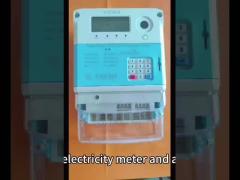 80A Single Phase Digital Energy Meter , 230V Prepaid Electric smart meter