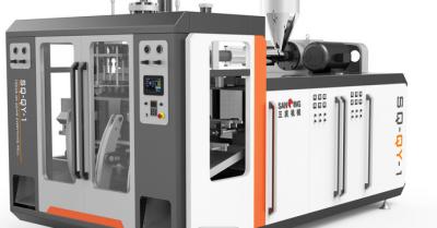 China HDPE Hohlraum LDPE 8 Plastikflasche, die Maschine PLC-Steuerung macht zu verkaufen