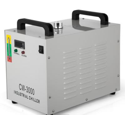 China 10L/Min Industrial 60HZ Chiller Cw 3000 19kg Equipped High Speed Fans Inside for sale