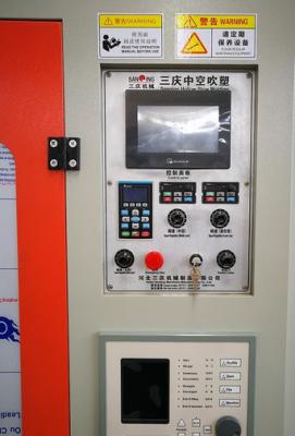 Cina Macchina di salto 57KW del recipiente di plastica del diametro 30cm 5 litri del processo di soffiatura in forma di controllo dello SpA in vendita