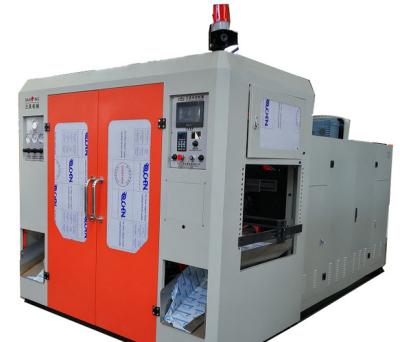 Cina Macchina di salto 57KW del recipiente di plastica del diametro 30cm 5 litri del processo di soffiatura in forma di controllo dello SpA in vendita