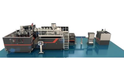 Cina Servo macchina automatica piena dello stampaggio mediante soffiatura 90kg/H per Jerry Can/bottiglia di plastica del combustibile in vendita