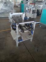 China Self Invented Corrugated Pipe Cutting Machine 110V 50Hz Low Power High Output for sale