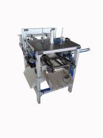 China Self Invented Corrugated Pipe Cutting Machine 110V 50Hz Low Power High Output for sale