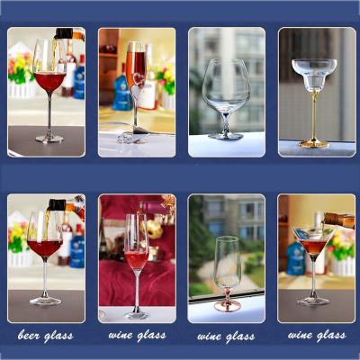China Made In China Wedding Transparent Crystal Red Wine Glasses for Sale for sale