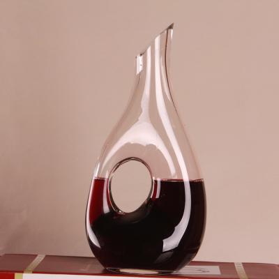 China 100ml 1500ml Lead Free Crystal Snail Shaped Bulk Glass Decanter Wholesale for sale