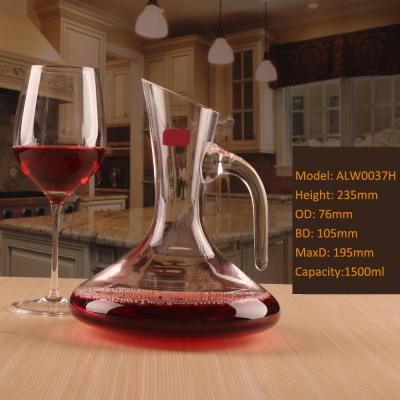 China Alymayca Crystal Craft Handmade Lead Free Crystal Glass Decanter for Sale for sale