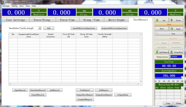 universal testing machine