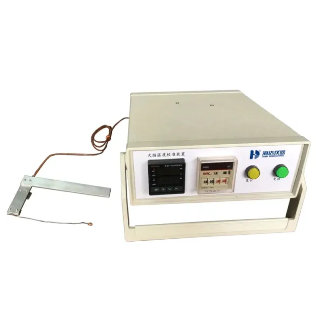 Lab Testing Equipment Needle Flame Temperature Calibration Device