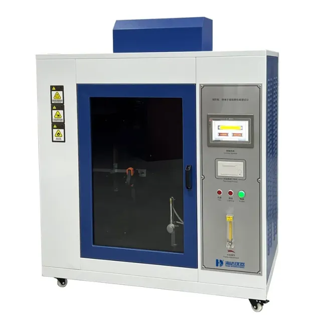 Lab Testing Equipment Firefighter Rescue Boots Flame Retardant Performance Test Machine