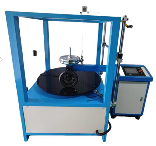 Wheel caster durability testing machine