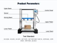 China Battery-packaged compression test machine for sale