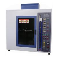 China Horizontal & Vertical Burning Test Apparatus / Button-Controlled Horizontal Vertical Flame Test Machine for sale