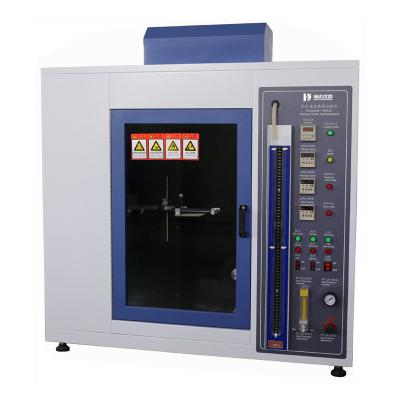 China Horizontal & Vertical Burning Test Apparatus / Button-Controlled Horizontal Vertical Flame Test Machine for sale
