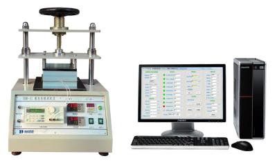 China Wide Range Of Applications Rubber Plastic Test Equipment  Thermal Conductivity Tester / Software Interface for sale
