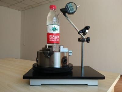 China Accurate Bottle Axis Deviation Tester For Verticality Measurement for sale