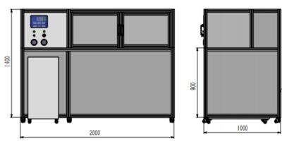 China 5065-HD 1000-Hour Cookware Pressure Tester with LCD Touch Screen for sale