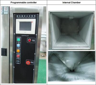 Chine Équipement d'essai électronique de sable et de poussière de simulation en acier inoxydable 304 à vendre