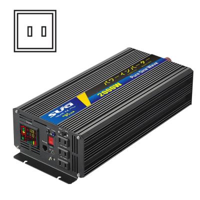 China Digital Display 2000W 48VDC High Frequency Power Inverter for sale