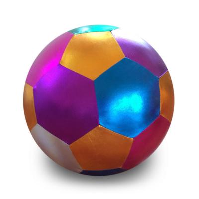 China Sensory Toy Colored Plastic Stuffed Plush Colorful Soccer Ball for Motor Skills for sale