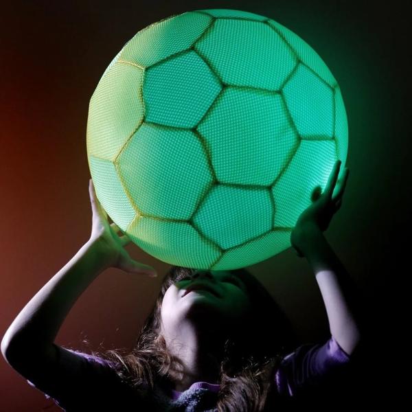 Quality BM-B-006 0 to 24 Months Age Range Soft Novelty Mesh LED Soccer Ball for sale