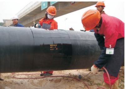 China Heat Shrinkable tape Designed For Corrosion Protection Of Buried And Exposed Steel Pipelines for sale