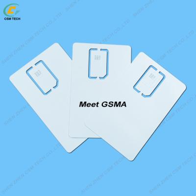 China Customized Printing eUICC Card with 3-in-1 Form Factor and 128KB eUICC Memory for GSMA SGP.22 Compliance for sale