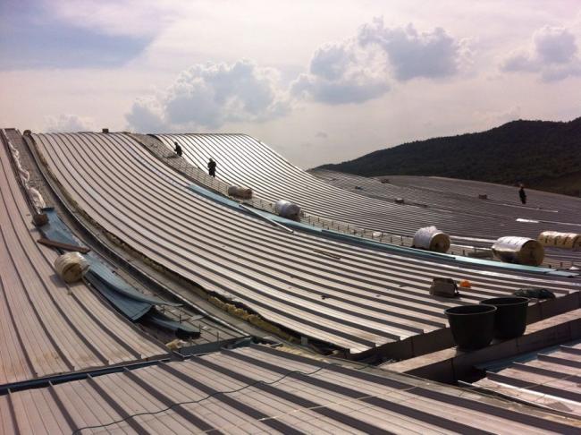 Standing seam metal roof machine clip lock standing seam machine standing seam sheeting machine