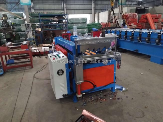 Standing seam steel roof panel machine standing seam metal roof roll forming machine