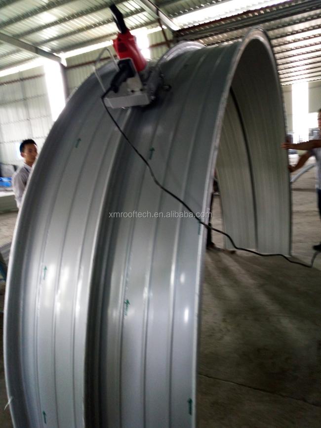 standing seam roof panel curving machine standing seam roofing curver