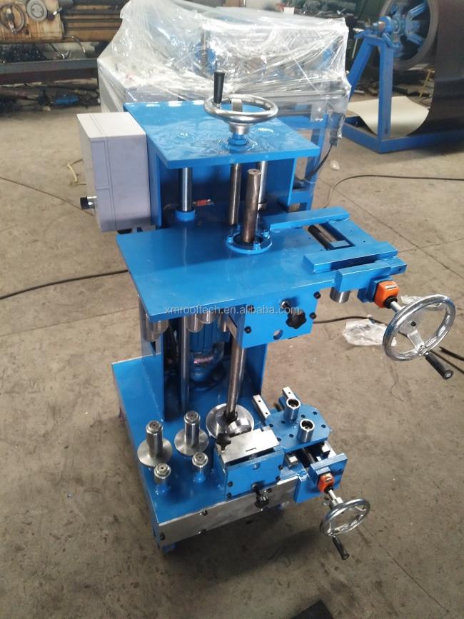 Portable standing seam roof curving machine snap lock panel curving machine