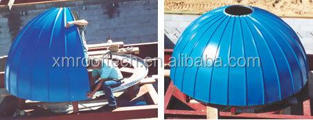 Portable standing seam roof curving machine snap lock panel curving machine