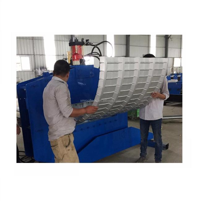 Automatic crimping curving machine for roof panel crimping machine for standing seam