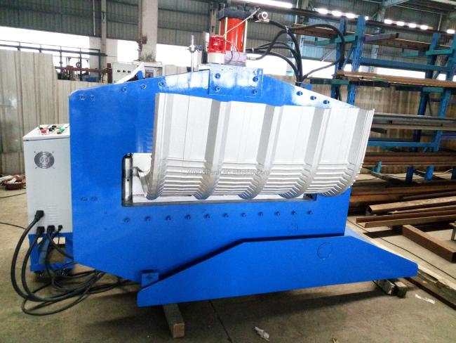 Automatic crimping curving machine for roof panel crimping machine for standing seam