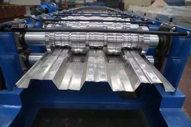 Metal decking roll forming machine Steel Floor Tile Making Machine