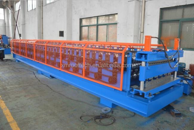 Double layer roofing machine duplex deck roof panel machine