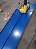 China Light weight movable standing seam roofing machine snap lock roofing machine for sale
