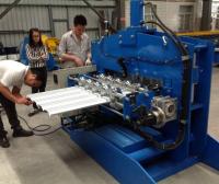 China Crimping curver for roofing sheet roofing panel bending machine for sale