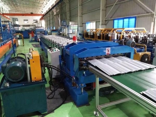 Quality Metal glazed tile forming machine roof tile making machine roofing machine for sale