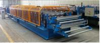 China Dual layer roof panel machine duplex layer roll forming machine for sale