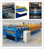 China Dual layer roof panel machine duplex layer roll forming machine for sale