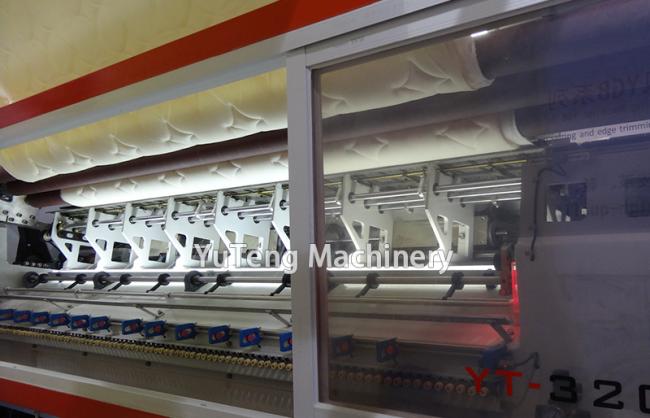 Double Chain stitch-Multi-Needle Quilter machine ,Mattress Manufacturing Machinery