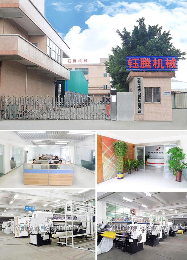 Manufacturing facility producing fabric cutting machines