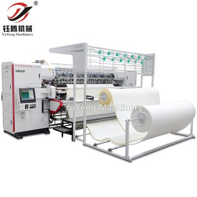 Chine Machine automatique à haute vitesse informatisée à plusieurs aiguilles à couture en chaîne pour la fabrication de couettes de couverture de matelas et de canapés à vendre