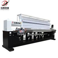 China Industrial Computerized Rotary Shuttle Quilting Machine 3300mm Width 100-1000 RPM for Textile & Leather for sale