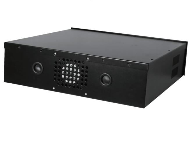 18"x18"x5" Metal DVR Lockbox with Cooling Fan for DVRs and NVRs MDVR Steel Box