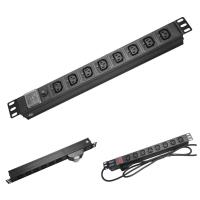 Cina IEC C13 PDU Rack Mount Power Distribution Unit 250VAC 50/60Hz in vendita