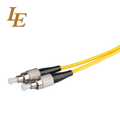 China FC / FC Single Mode Duplex Fiber Optic Patch Cord para Telecomunicações e TV a cabo à venda