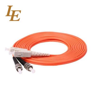 China LC para FC Single Mode Duplex Fiber Optic Patch Cord para Telecomunicações e TV a cabo à venda