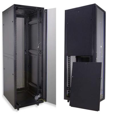 China 37U 42U NF Floor Standing Cabinet Server Rack Loading 1000kg for sale